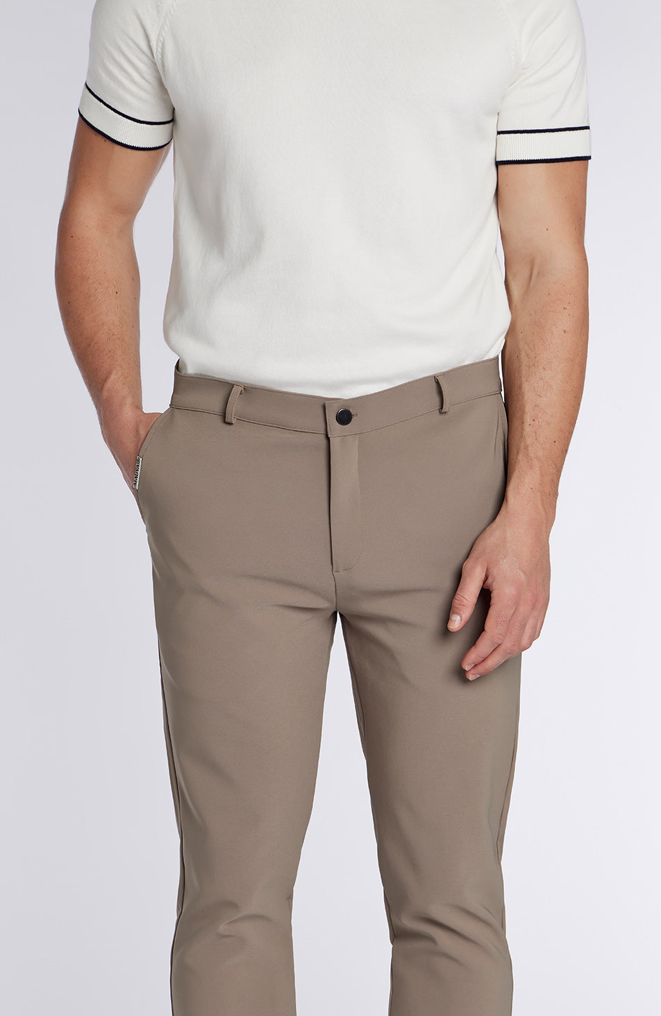 Signature Hybrid Pants in Taupe – MAUVAIS (USA)