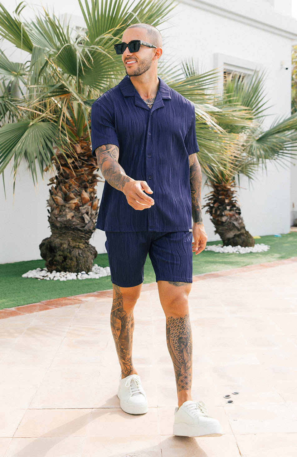 Wave Shorts in Navy – MAUVAIS (USA)